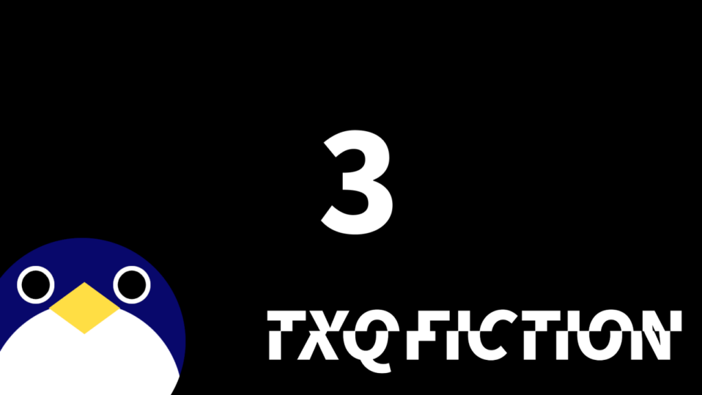 TXQ FICTION 3作目予告？ TXQ FICTION recordsのラストに意味深な3【TXQ FICTION】